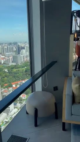 Skai Restaurant view in Singapore - YouTube