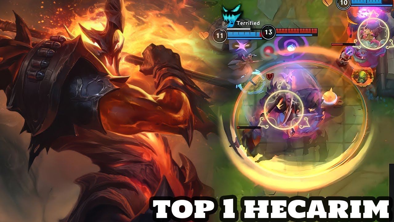 Wild Rift Hecarim - Top 1 Hecarim Gameplay Rank Master - YouTube