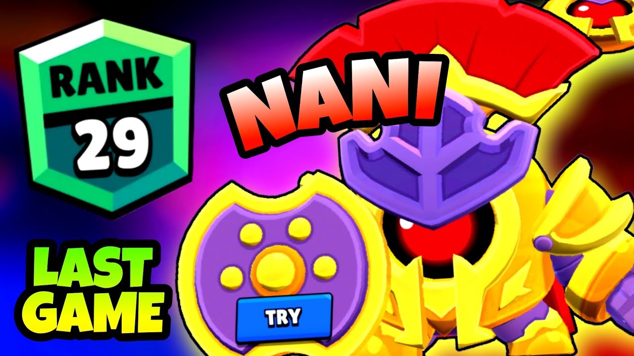 LAST GAME FOR RANK 29 NANI 🤖 - YouTube