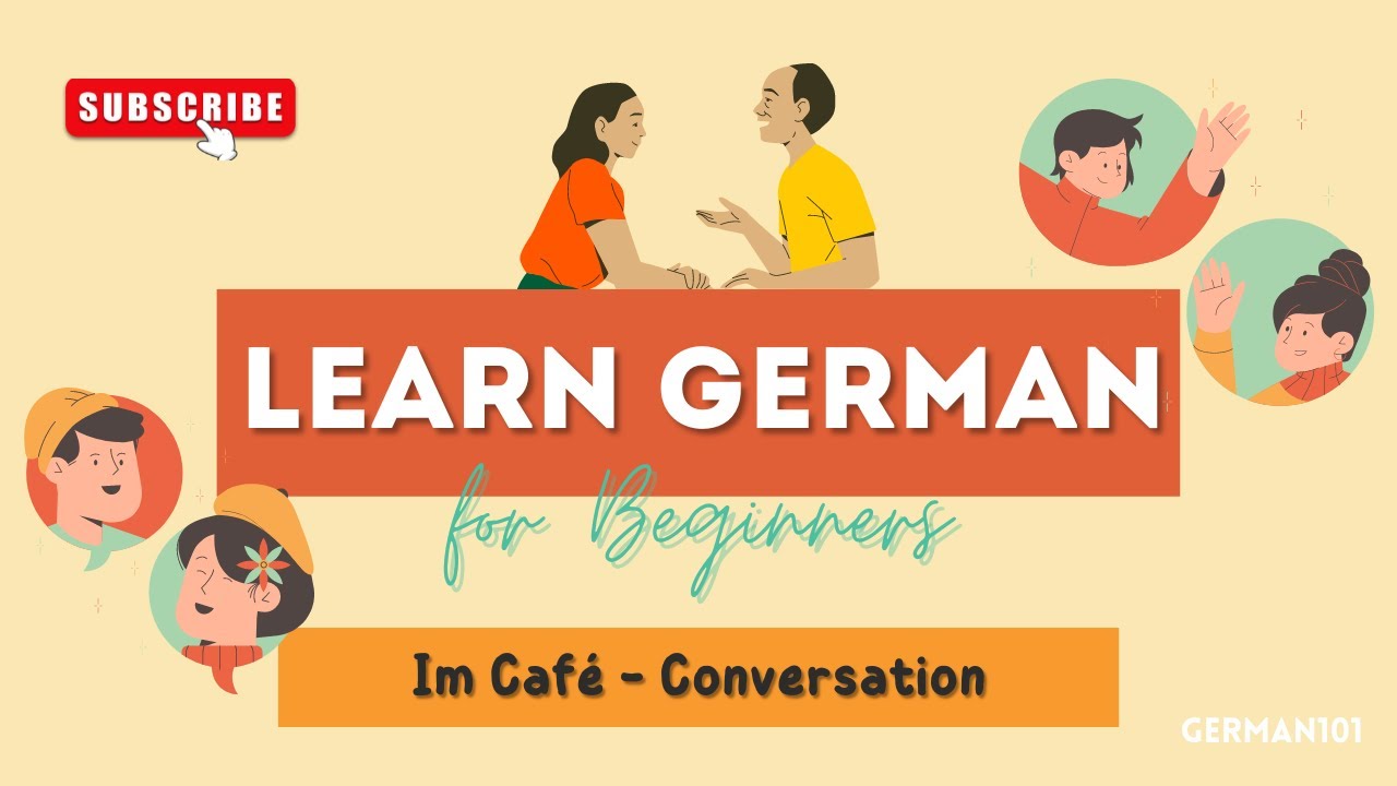Im Café - German Conversation Video 🇩🇪 Learn German with real ...