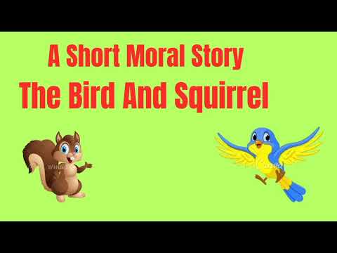 A SHORT MORAL STORY THE BIRD AND SQUIRREL (hoor cartoon official)