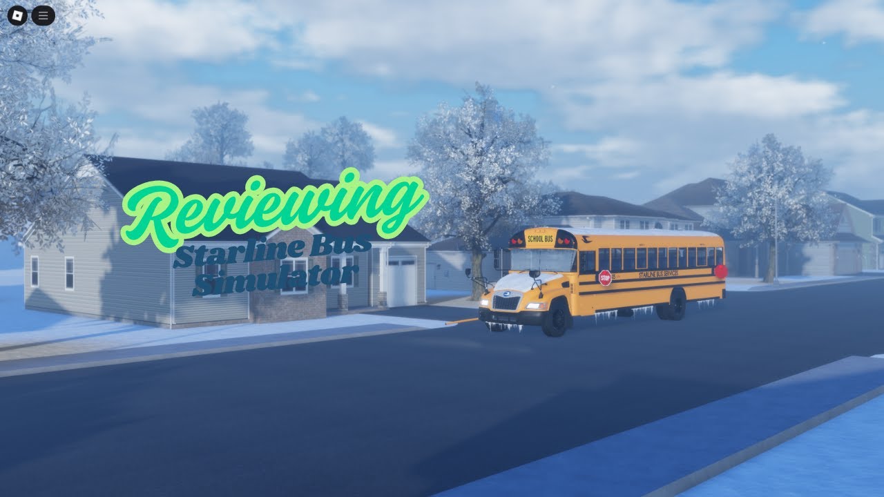 ROBLOX | Reviewing Starline Bus Simulator | Starline Bus Simulator ...