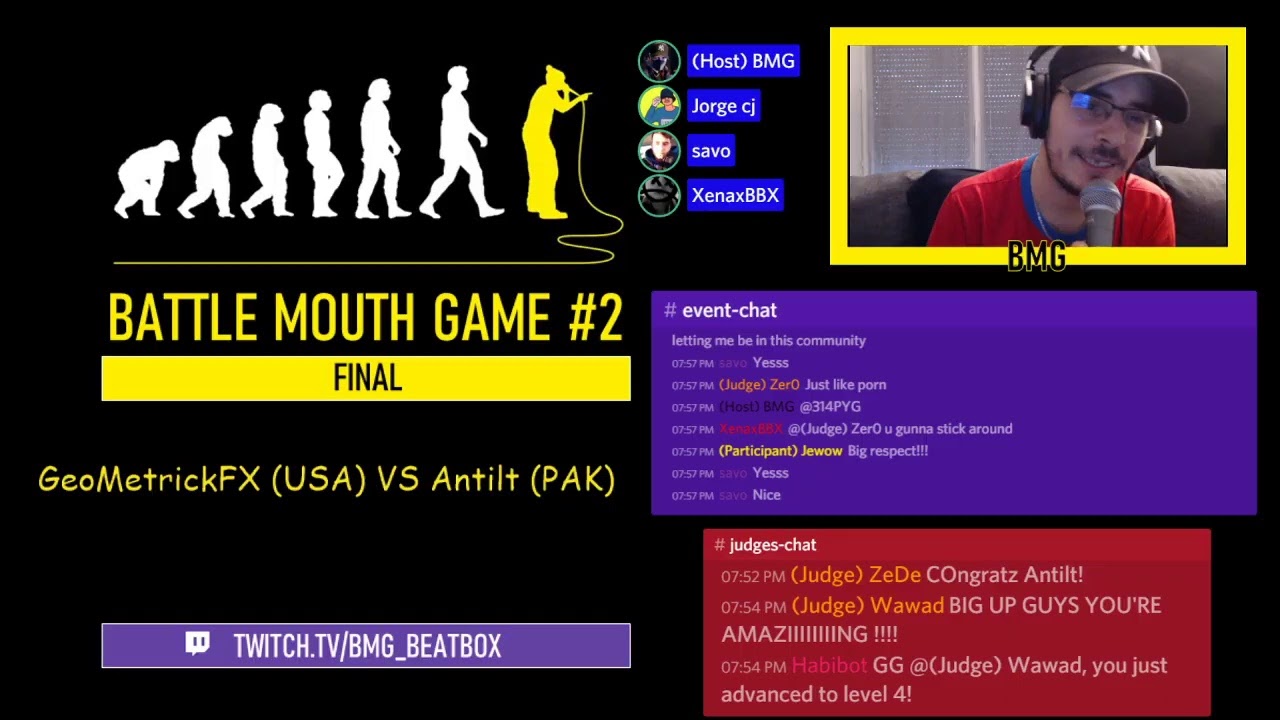 ONLINE BEATBOX : BATTLE MOUTH GAME #2 - YouTube