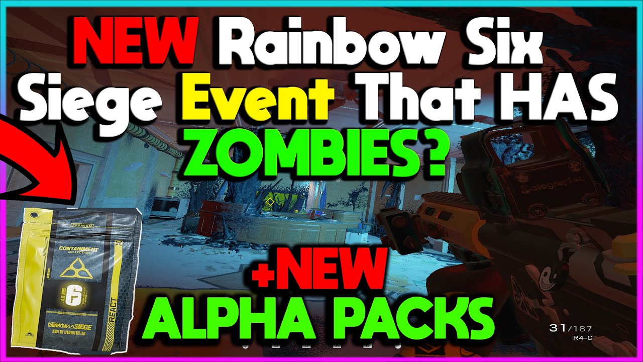 NEW Rainbow Six Siege Event That Has ZOMBIES!+NEW Alpha Packs # ...