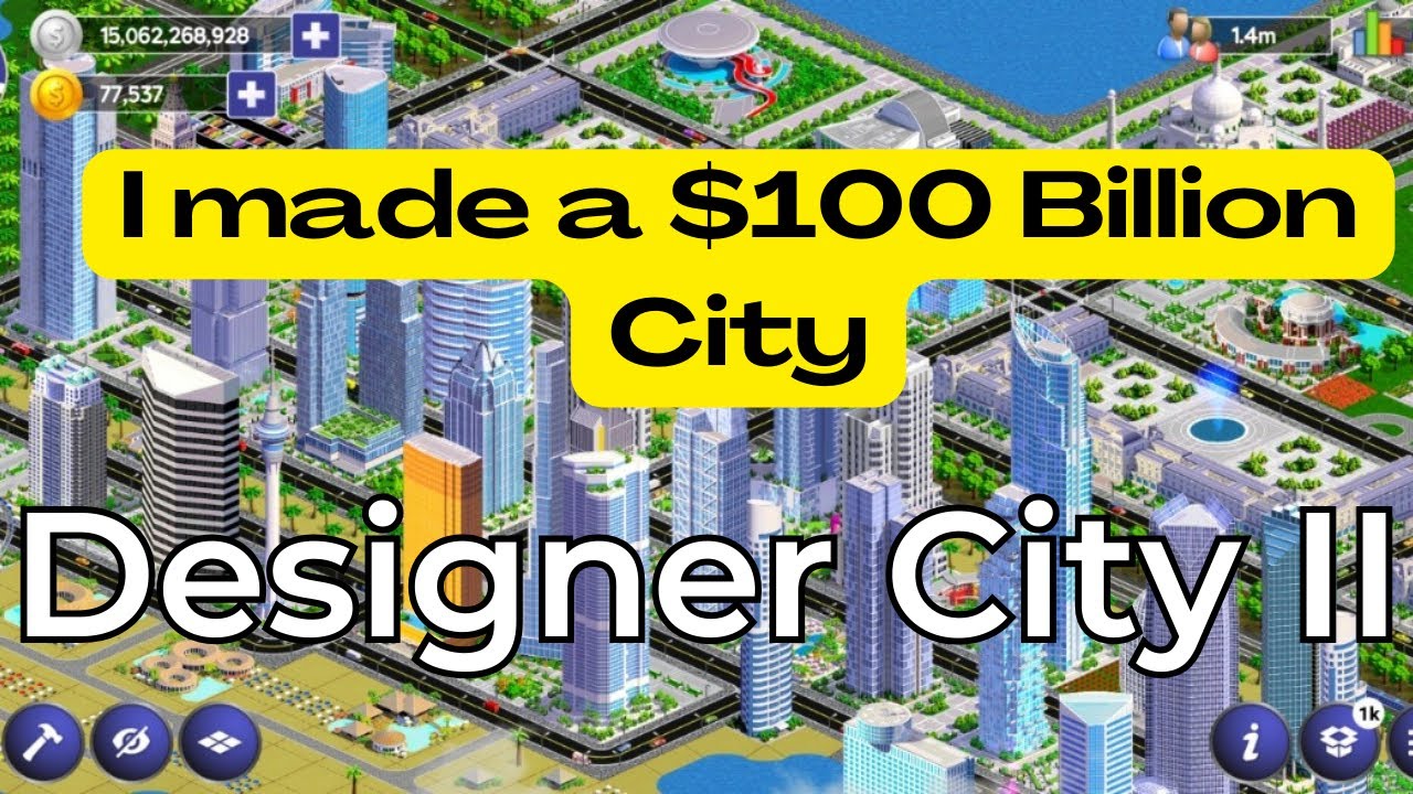 Designer City 2 | My City Tour - YouTube