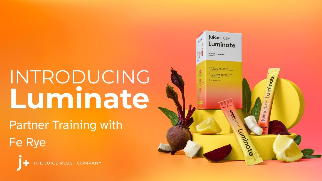Introduction to LUMINATE for Juice Plus Partners. - YouTube