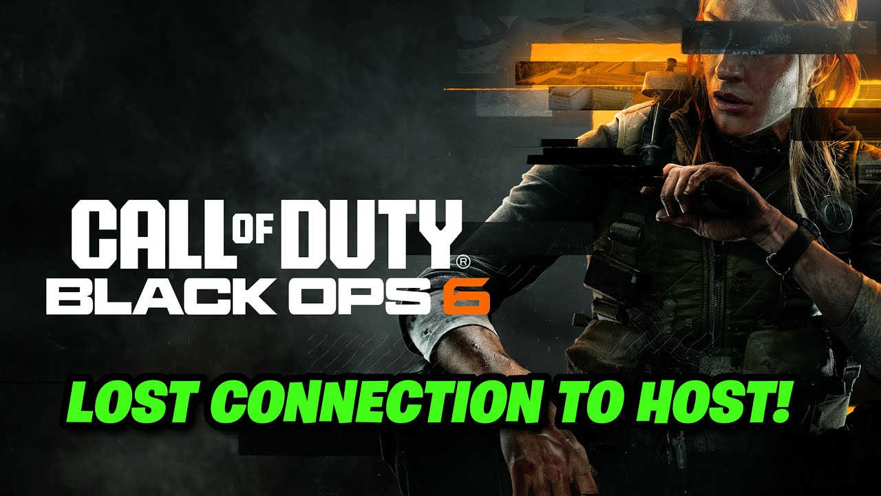 Call of Duty Black Ops 6 Lost Connection To Host / Server Connection timed out Error FIX - YouTube