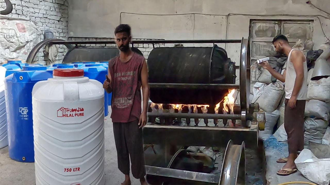 Water making in factory | Pani ki tanki banay wali factory ka indrooni ...