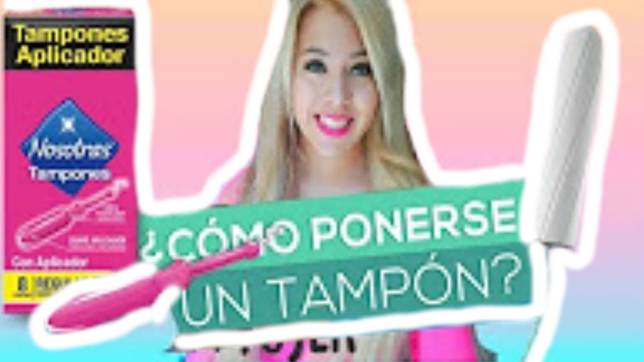 ¿Cómo me pongo tampones de Saba ? MITOS - YouTube