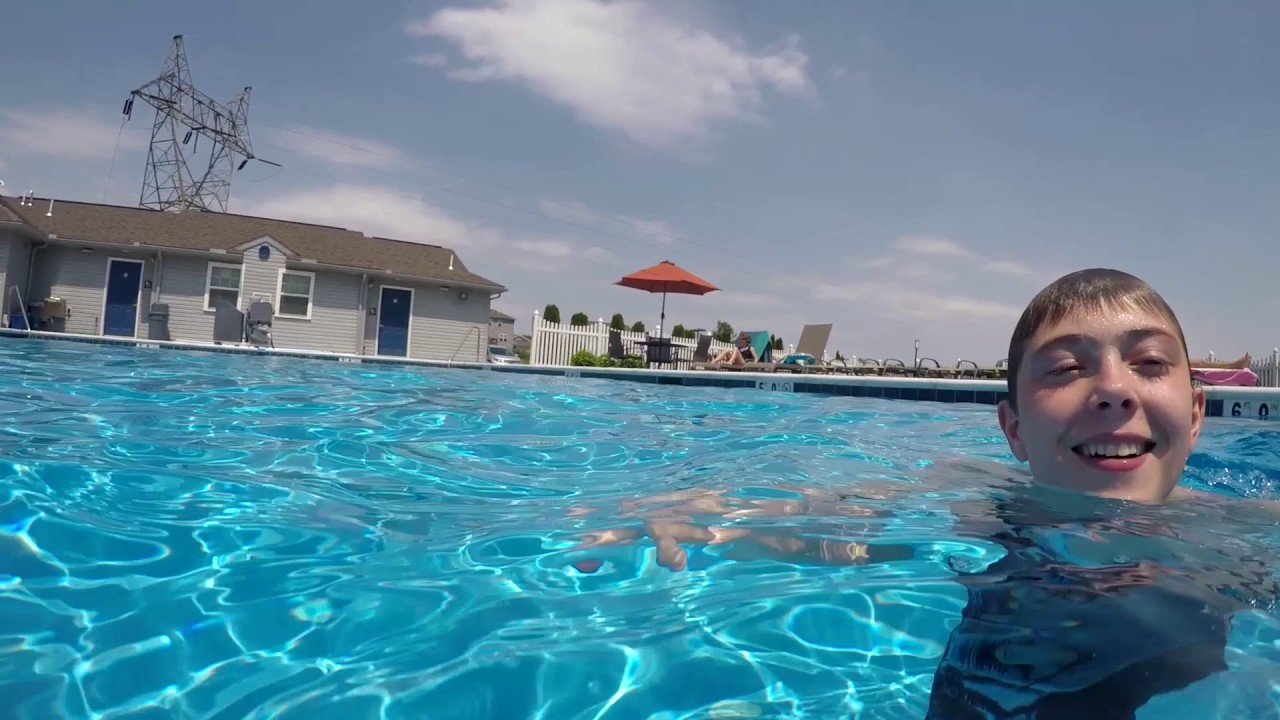 POOL VLOG + FIRST VID - YouTube