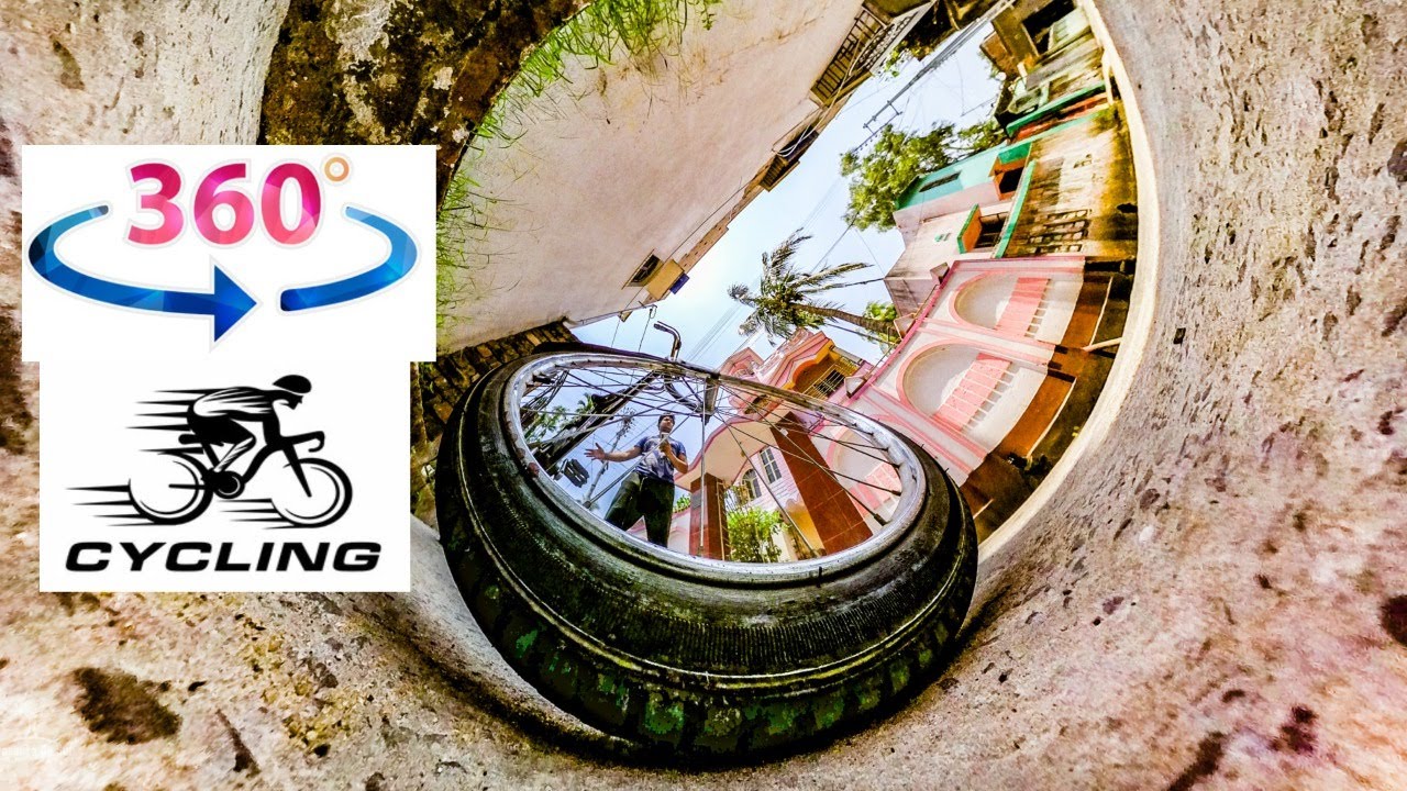 360° Cycling Video II 360 4k II Bicycle Video kolkata II 360 ...