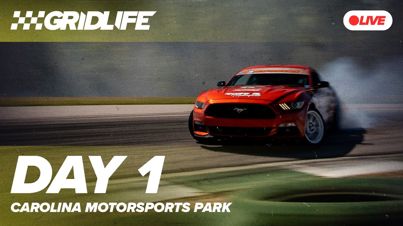 GRIDLIFE South Carolina || LIVE || DAY 1 || Racing, Drift, & Time ...