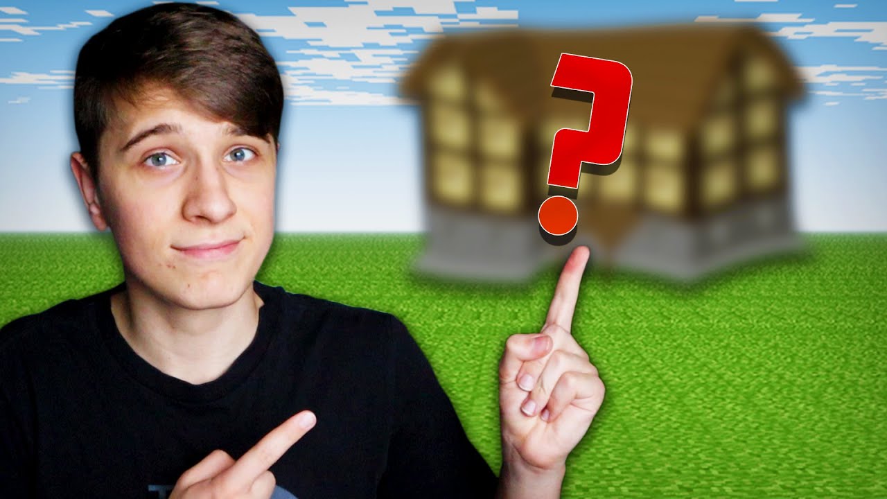 Trying To Build a "FANCY" House In Minecraft | Survival Episode 2 - YouTube