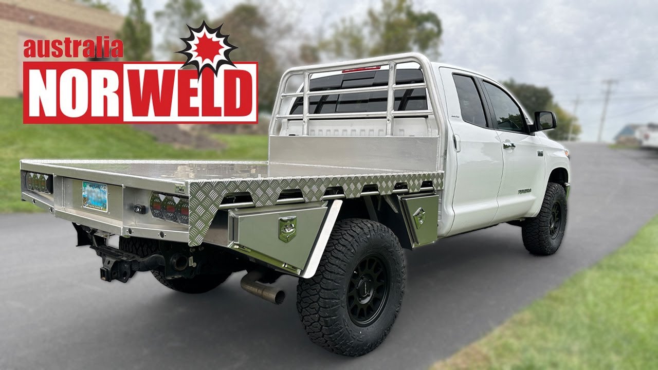 Norweld Flatbed Tray: Install and Features! - YouTube