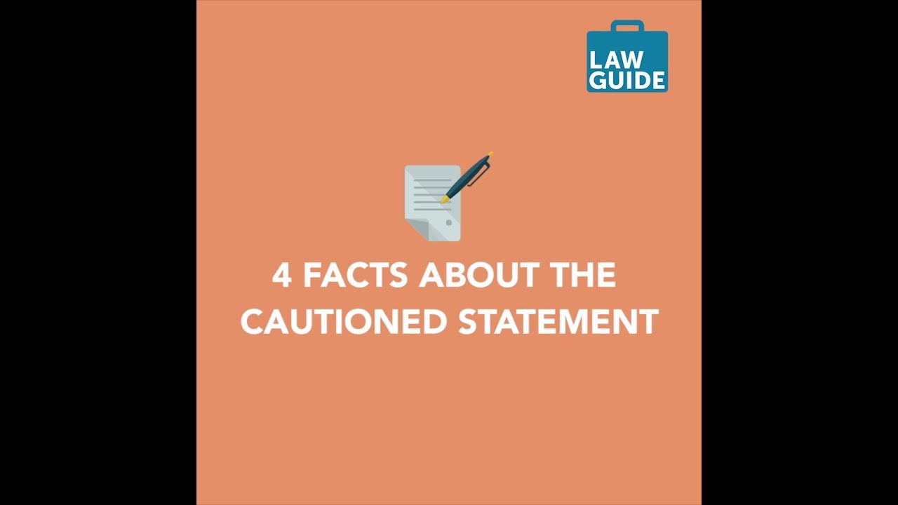 Criminal Law - Cautioned statement - YouTube