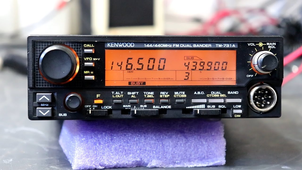 SLS RADIO SERVICE: KENWOOD TM-731A COM INSTABILIDADE NA FREQUÊNCIA E ALINHAMENTO. - YouTube