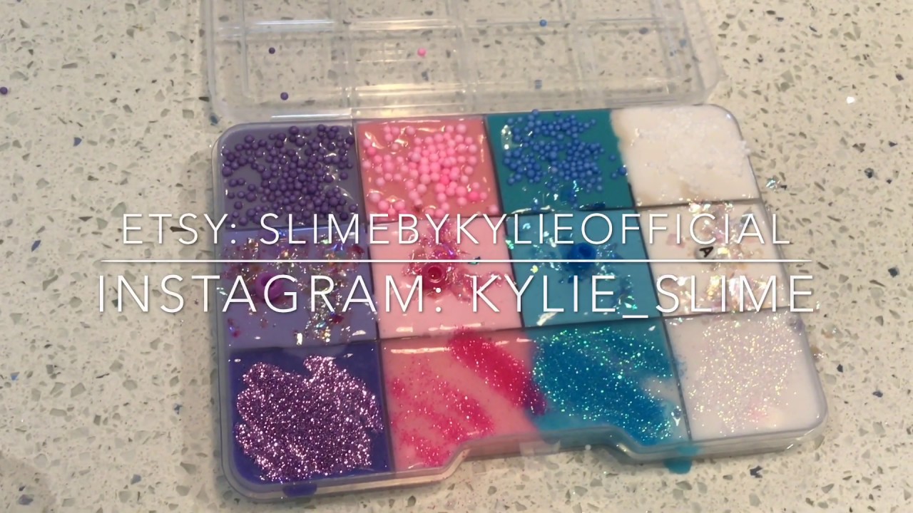 Slime Pallet Makeover *MAKING ONE SLIME INTO 11* - YouTube