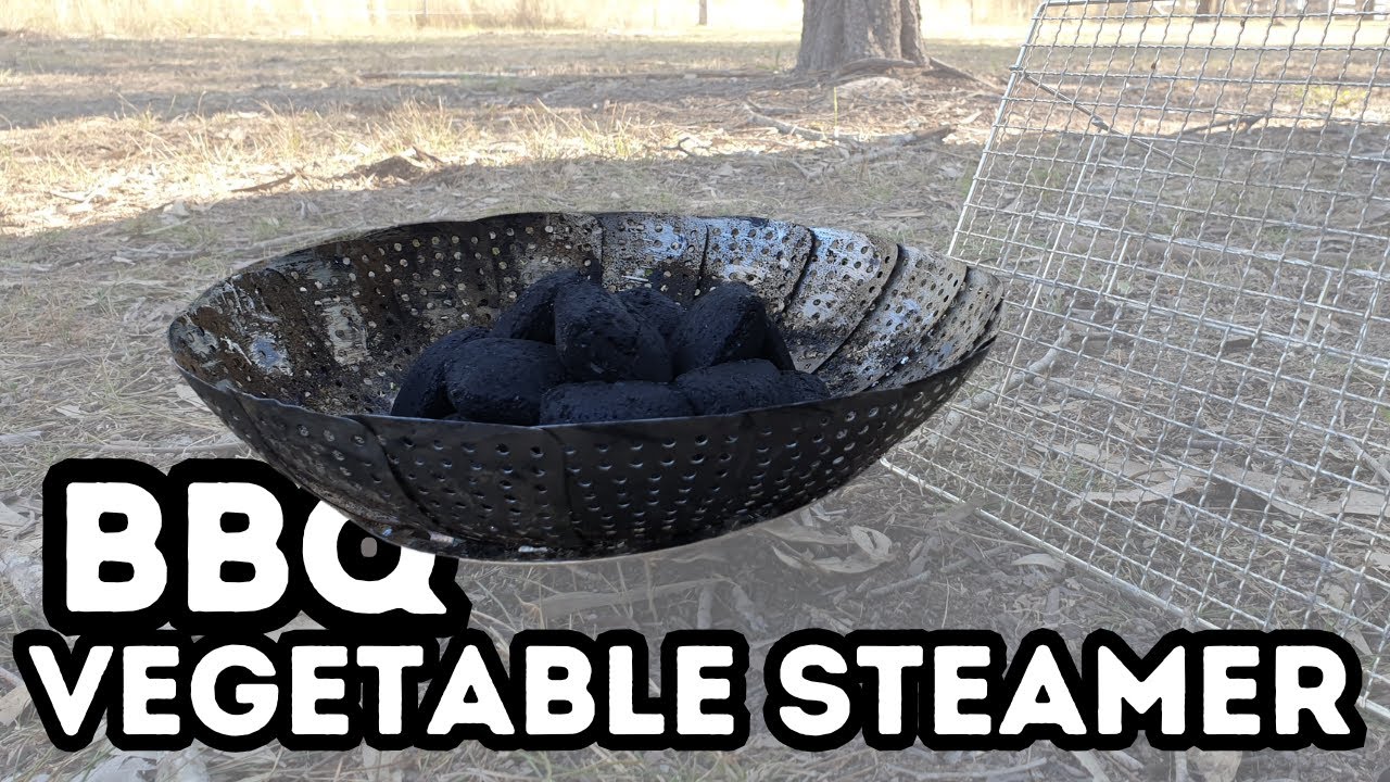 VEGETABLE STEAMER BBQ COOKER - Practical camping - YouTube