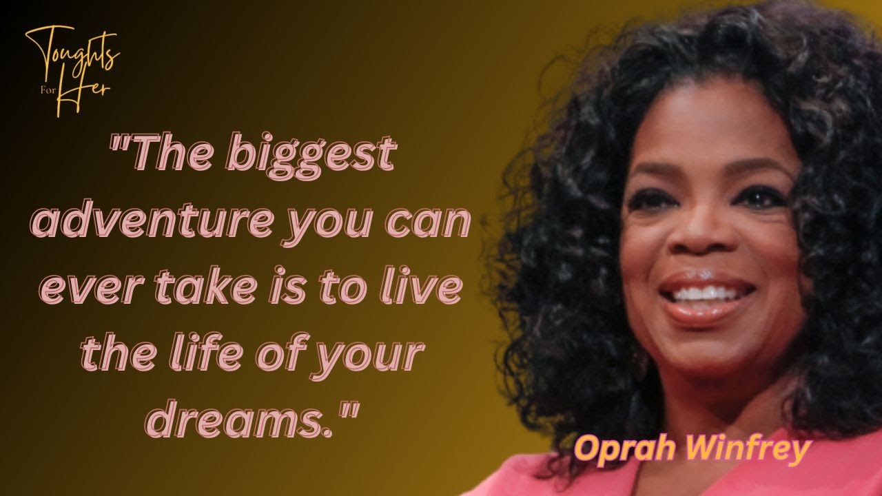 Oprah Winfrey: Empress of Inspiration, Ruler of Resilience, and Queen ...