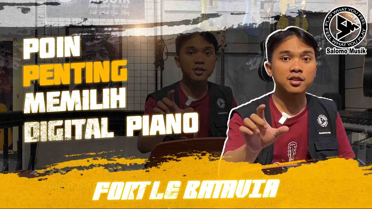 Fort Le Batavia Digital Piano Harga & Fitur Terbaik - YouTube