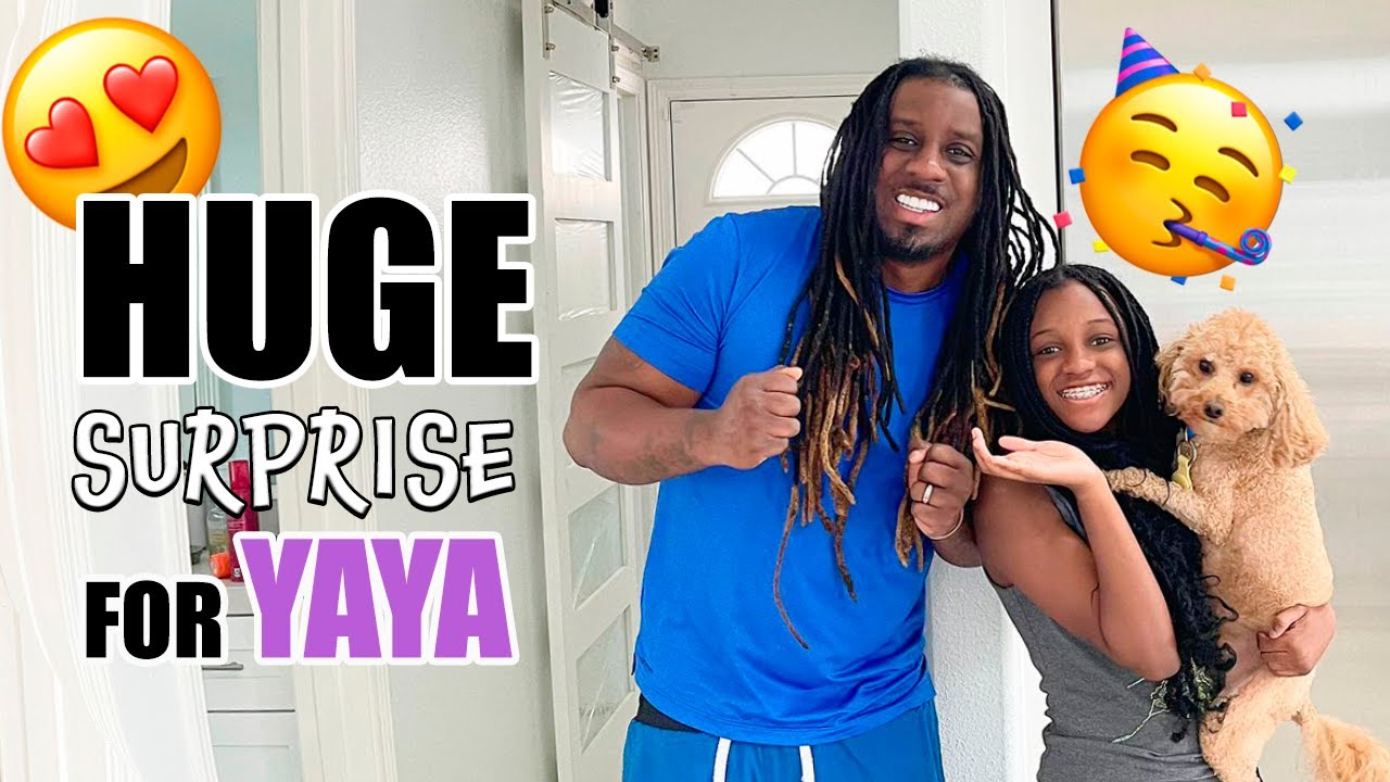 WE HAVE A HUGE SURPRISE FOR YAYA - YouTube