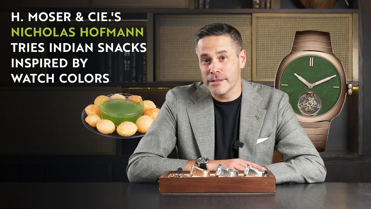 H. Moser & Cie. X Indian Snacks? Nicholas Hofmann Tries Indian Snacks ...