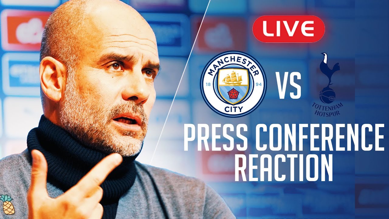 WHERE'S KEVIN? | PEP GUARDIOLA PRESS CONFERENCE REACTION | MAN CITY vs ...