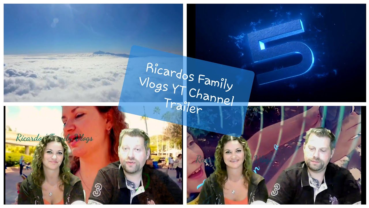 Ricardos Family Vlogs YT Channel Trailer - YouTube