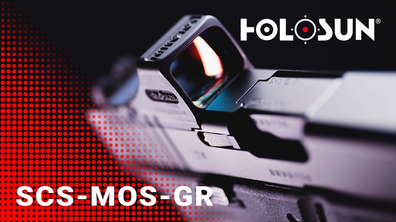 Holosun Dot Sight CLASSIC SCS-MOS-GR - YouTube