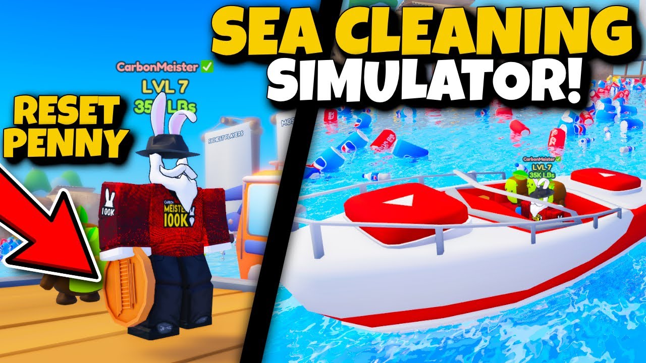 I Delivered A Penny To MR BEAST For THE GREAT RESET! Sea Cleaning ...