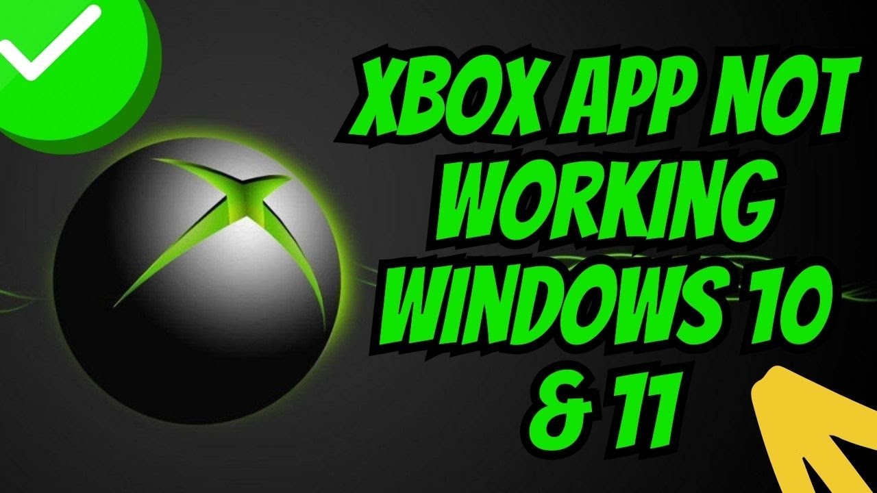 fix xbox app not working windows 10 & 11 - YouTube