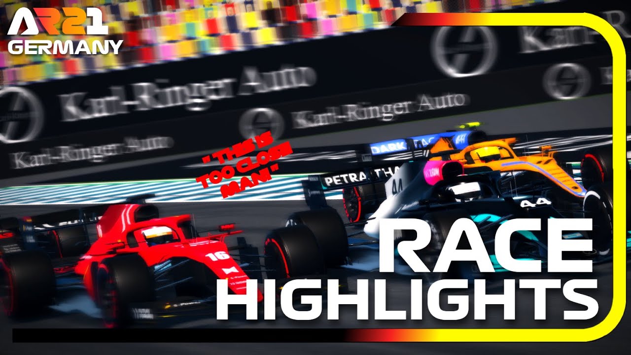 German Grand Prix Race Highlights | Round 2 | Season 2 | AR21 ...
