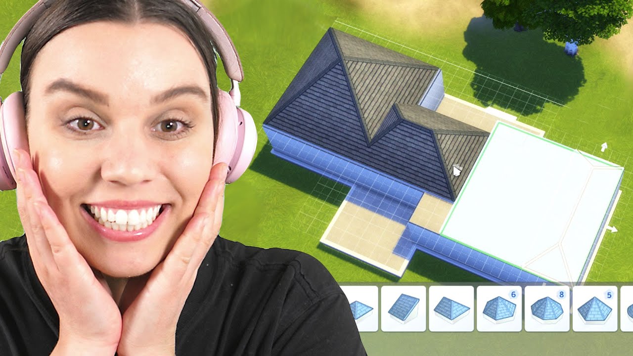 I built our new IRL house in The Sims 4! - YouTube
