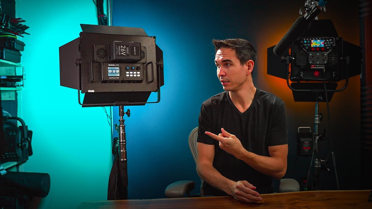 Nanlite MIXPANEL 150 - FULL COLOR LED Panel... with a diffusion toggle ...