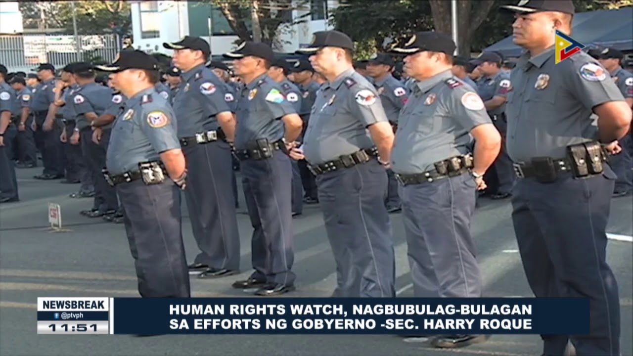 NEWS BREAK | Sec. Roque: Human Rights Watch, nagbubulag-bulagan sa ...