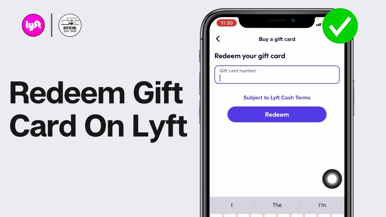 How To Redeem Gift Card On Lyft 2024 | Use Lyft Gift Card Online (FULL GUIDE) - YouTube