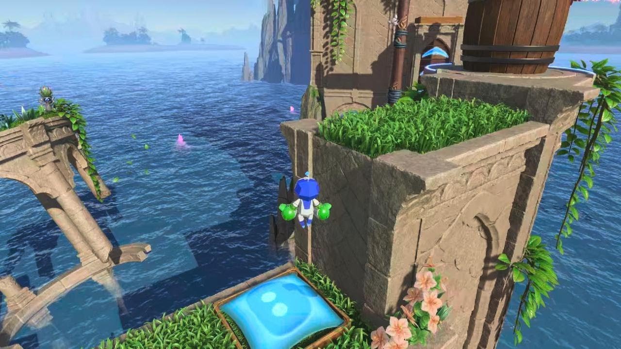 Spring-Loaded Run Astro Bot - YouTube