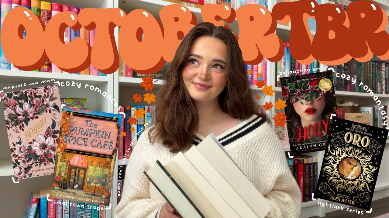 let’s talk about all the books i’m *HOPING* to read in october 🍂🧸📔🧺 ...