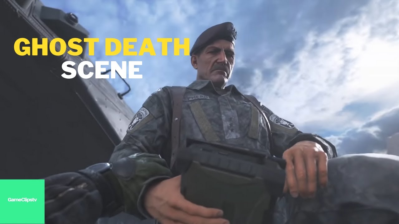 COD MW2 Ghost and Roach Death Scene HD - YouTube