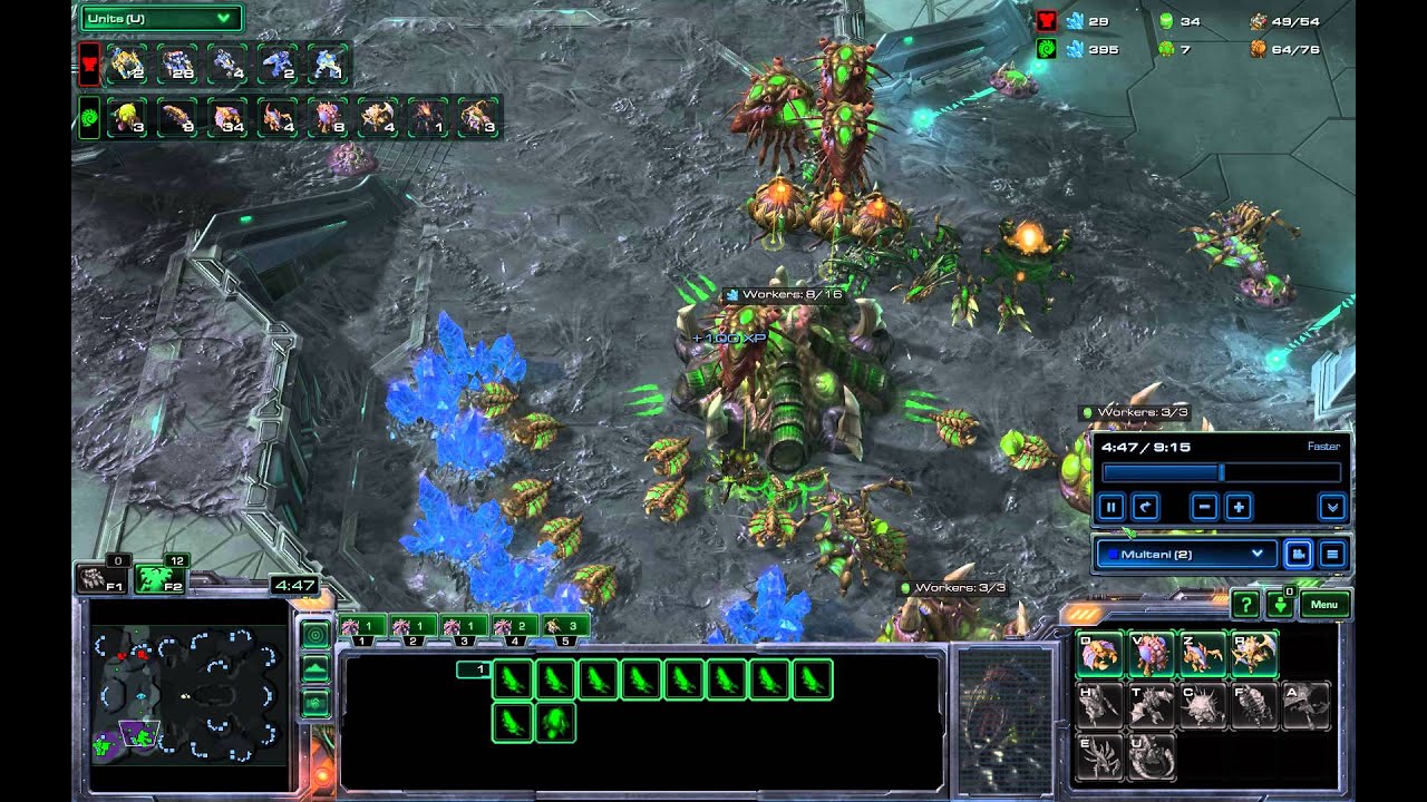 Starcraft 2 Legacy of the Void: Zerg vs Terran (Mass Ravager) By ...