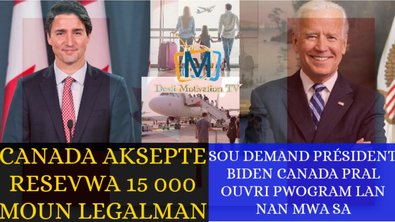 #canada PROGRAMME HUMANITAIRE 15 000 MIGRANTS sous demande président # ...