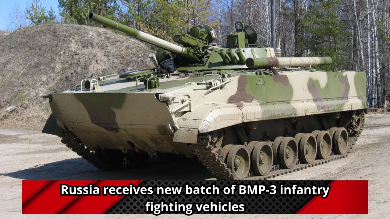 Russia receives new batch of BMP 3 infantry fighting vehicles - YouTube