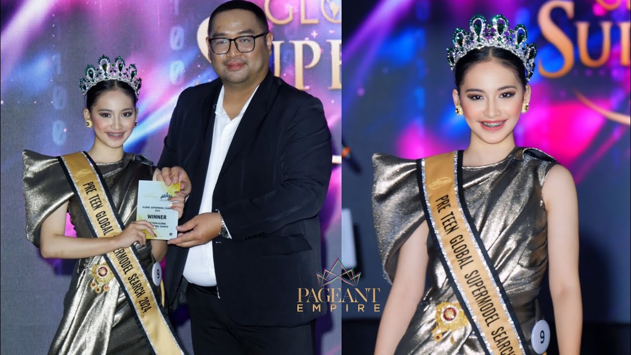 GHANIA SYASYA PUTRI AVARA WINNER PRETEEN GLOBAL SUPERMODEL SEARCH 2024 - YouTube