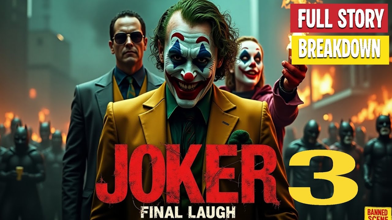 UPCOMING JOKER 3 (2025) Full Story Breakdown in English | Arthur Fleck ...