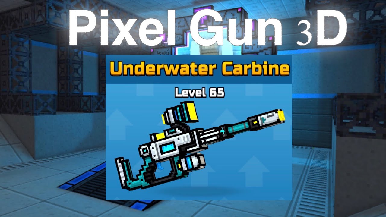 Underwater Carbine review | Pixel Gun 3D | - YouTube