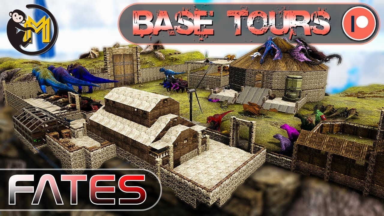 Fates - Base Tour [Monkey Tribe Patron Server] [13] - YouTube