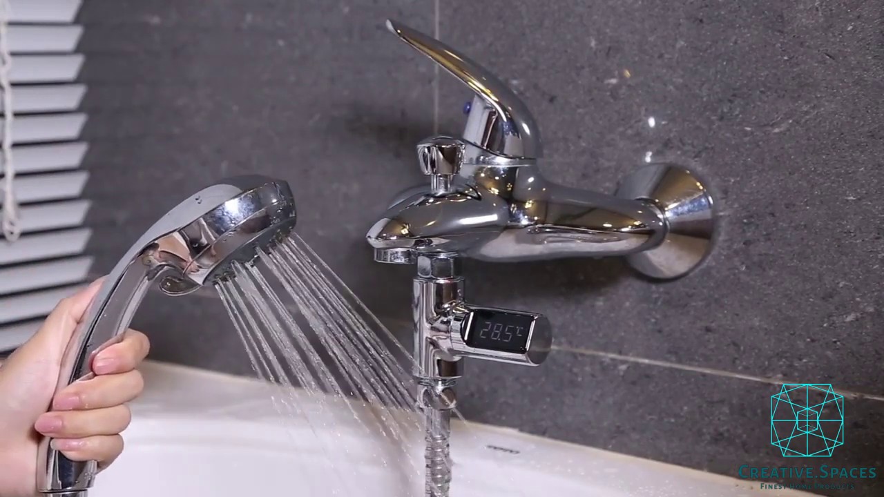 Water Temperature Monitor with LED Display - by Creative.Spaces - YouTube