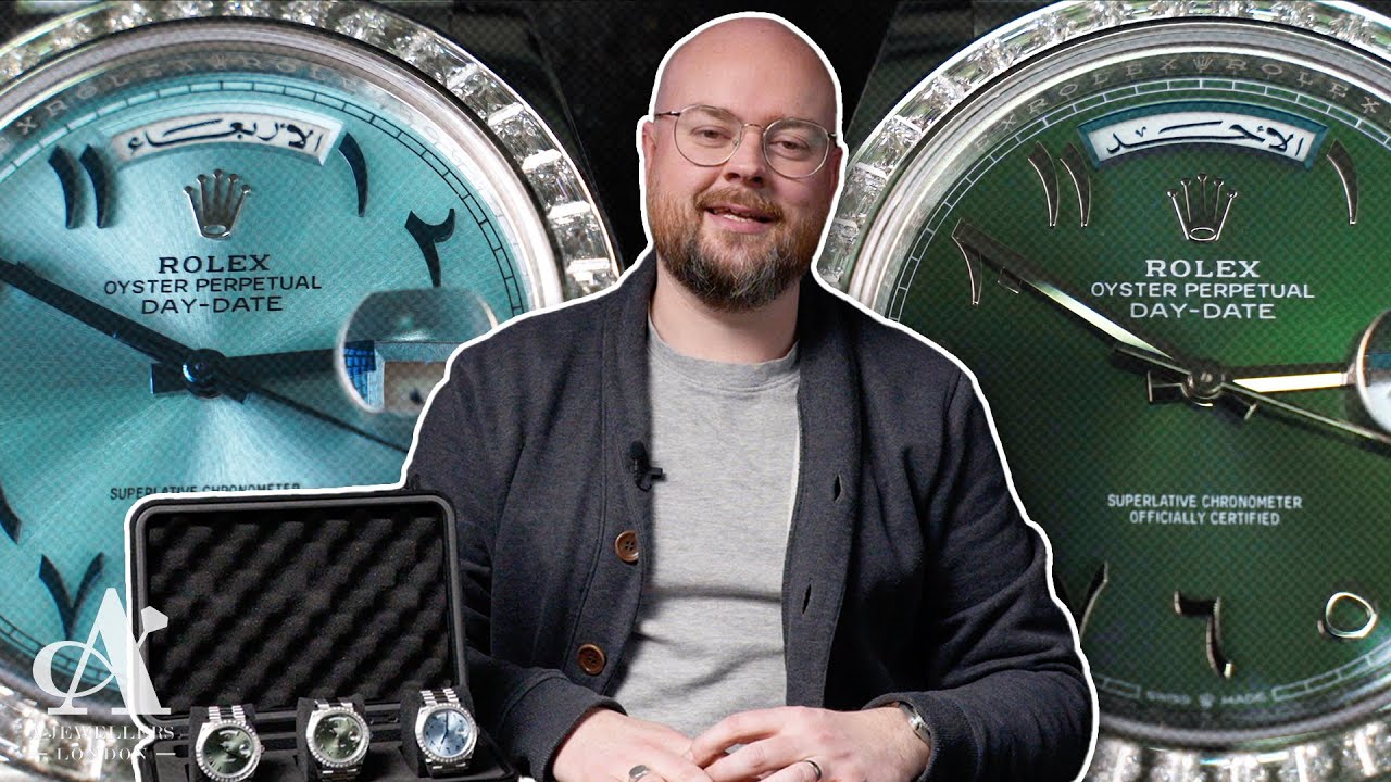 This Dial Is Only Sold In The Middle East Countries! | Rolex Day-Date ...