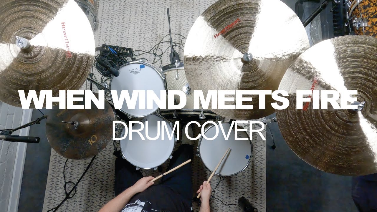 WHEN WIND MEETS FIRE | Elevation Worship | Drum Cover - YouTube