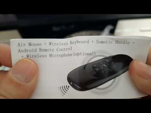 Air Mouse Ve Klavyeli Wifi İle Çalışan Kumanda